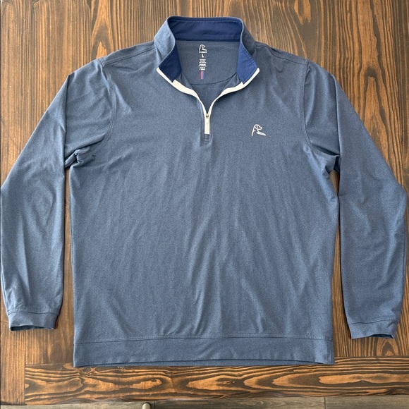 Rhoback | Shirts | Rhoback Blue Quarterzip Pullover Mens Large ...